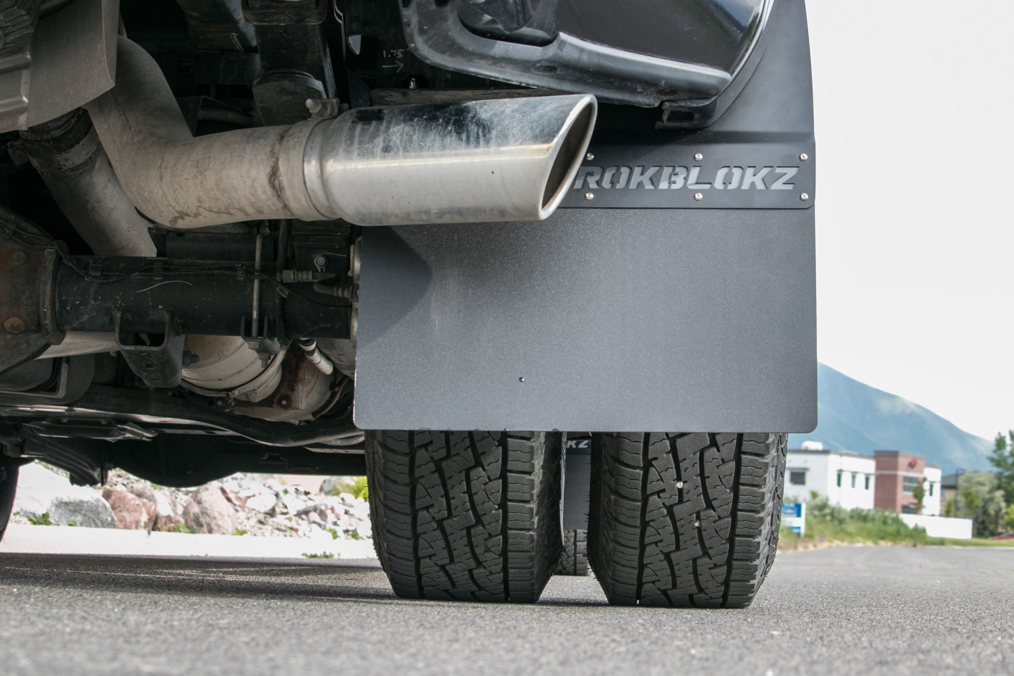 RokBlokz - RAM 3500 Heavy Duty DRW (Dually) Step Back '10-'18 Mud Flap