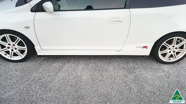 Buy Honda EP3 Civic Type R Side Splitters | Flow Designs Australia