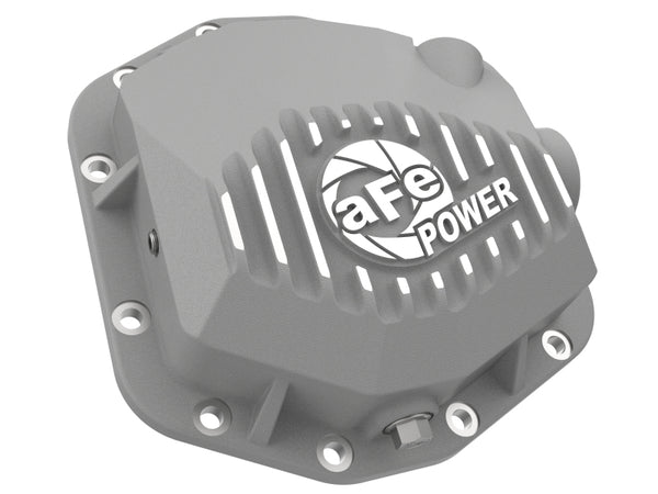 aFe Power Street Series Rear Differential Cover Raw w/Machined Fins 18