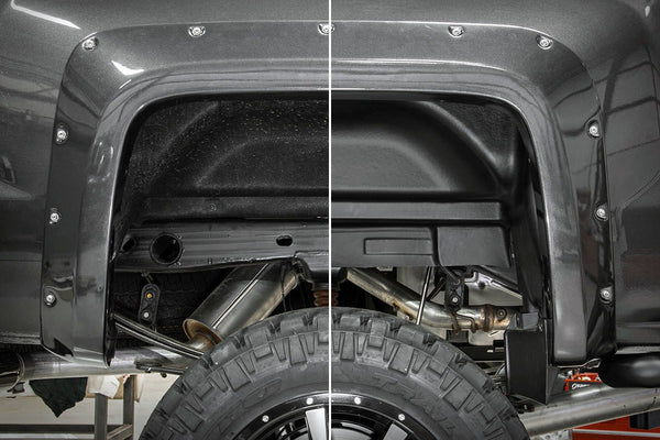 Rough Country - Rear Wheel Well Liners | Chevy Silverado 1500 2WD/4WD